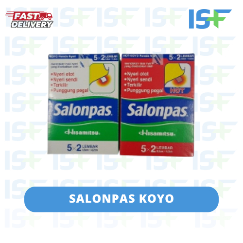 Jual ISF Salonpas Koyo/Koyo Salonpas/Salonpas Biru/Salonpas Hangat ...