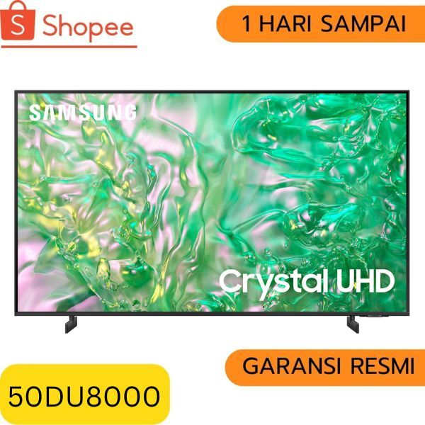 Jual SAMSUNG 50DU8000 SMART TV 50 INCH UHD 4K | Shopee Indonesia