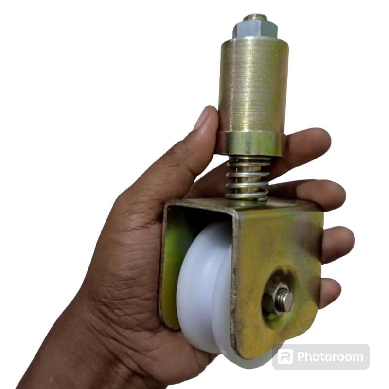 Jual Roda pagar sliding nilon UK 6,7,8 cm / roda pagar siap pasang ...