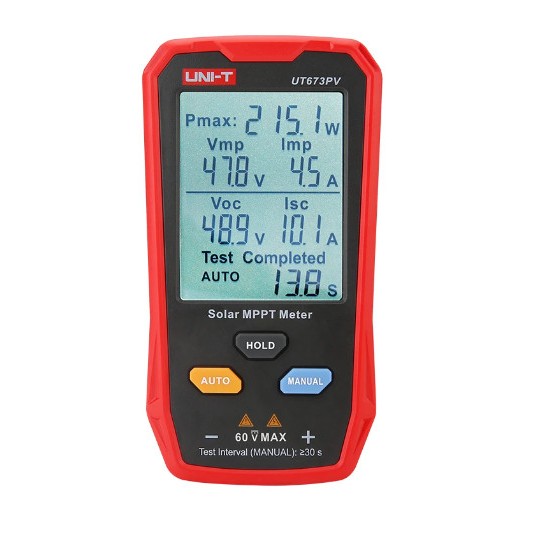 Jual UNI-T Solar MPPT Meter Photovoltaic Maximum Power Short Circuit ...