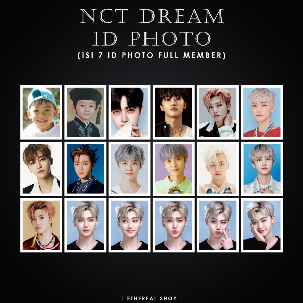 Jual [ISI 7] ID PHOTO NCT DREAM PAS FOTO NCT DREAM PHOTOCARD NCT DREAM ...