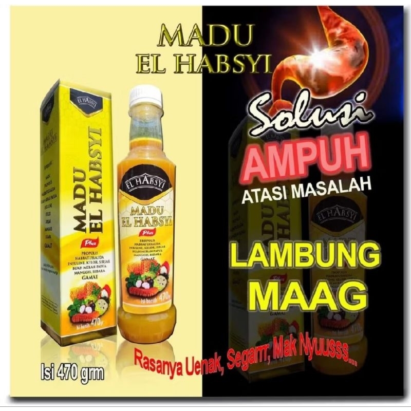 Jual Madu kuning El Hapsyi Asli 100 persen | Shopee Indonesia