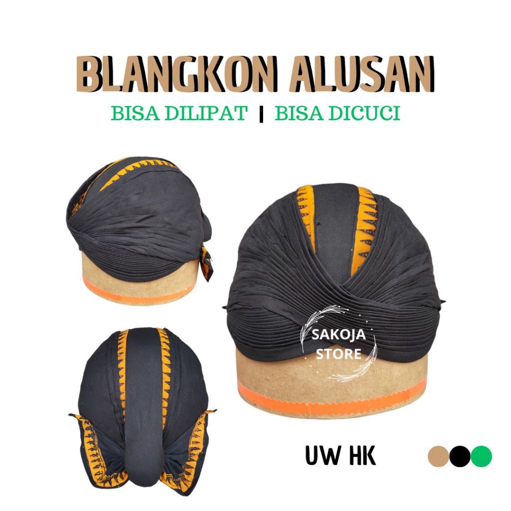 Jual Blangkon Alusan Lipat Cuci Model Jogja Mataraman Anak dan Dewasa ...