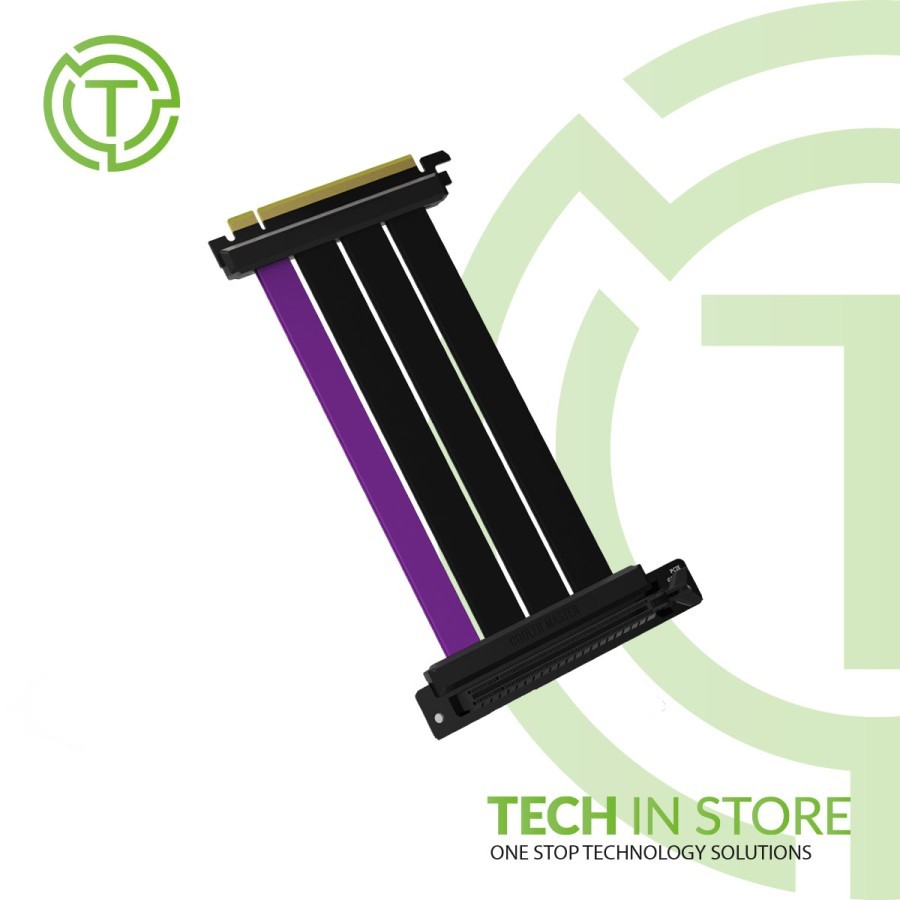 Jual Cooler Master Riser Cable PCIe 4.0 x16 - 200mm | Shopee Indonesia