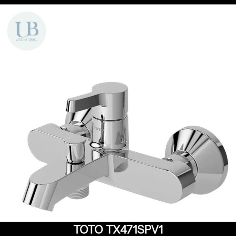 Jual TOTO TX471SPV1 KRAN SINGLE LEVER BATH & SHOWER SET MIXER TX 471 ...