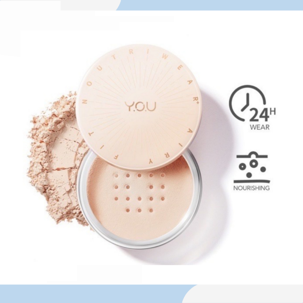 Jual You Noutriwear+ Airy Fit Loose Powder / Bedak Tabur | Shopee Indonesia