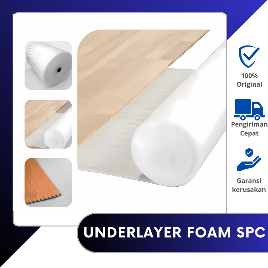 Jual Underlayer Foam alas SPC FLOORING/Parket | Shopee Indonesia