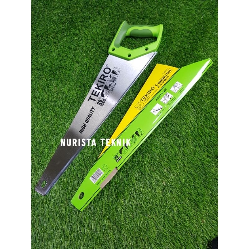 Jual TEKIRO GERGAJI TANGAN 2 MATA 18 INCH / 20 INCH | Shopee Indonesia