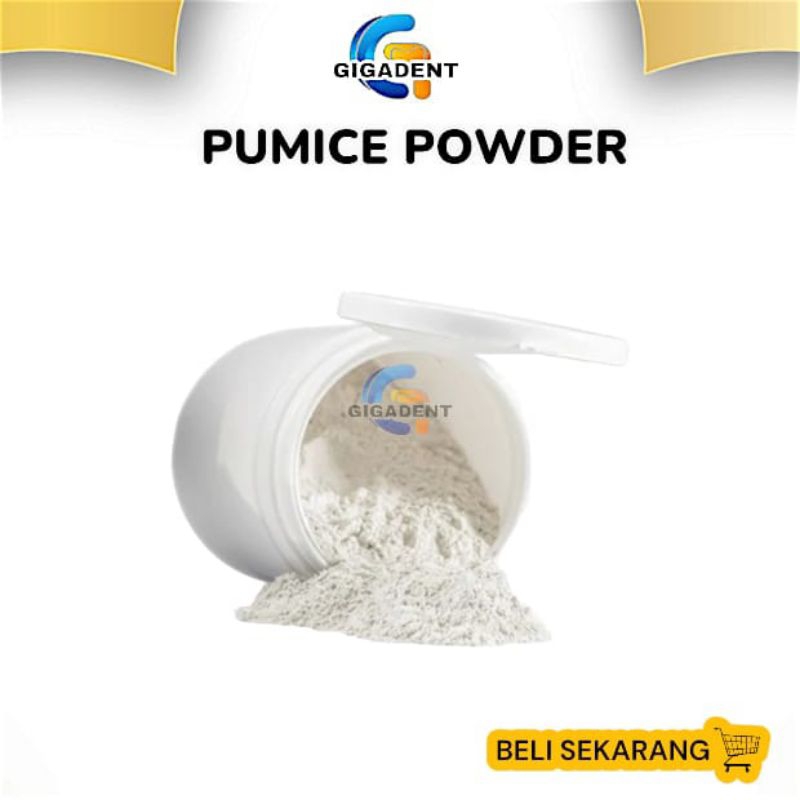 Jual DENTAL POWDER PUMICE HALUS / POLISHING GIGI AKRILIK / PUMICE ...