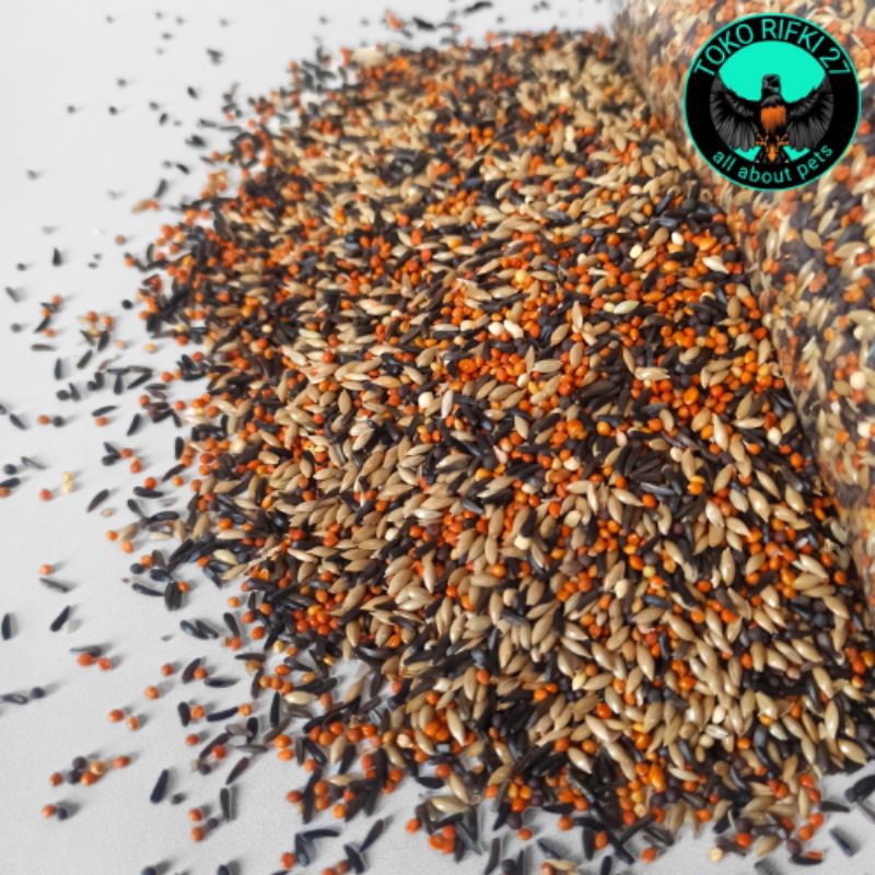 Jual PAKAN BURUNG KENARI CAMPUR KEMASAN REPACK | Shopee Indonesia