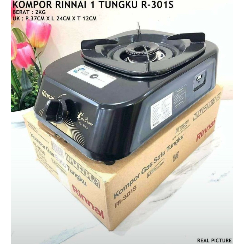 Jual KOMPOR RINNAI 1 TUNGKU R-301S | Shopee Indonesia