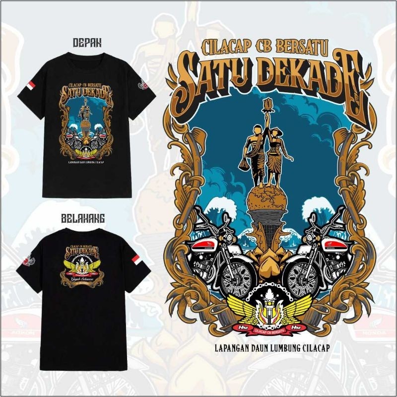 Jual Kaos V2 Satu Dekade CILACAP CB BERSATUTerima kasih telah ...