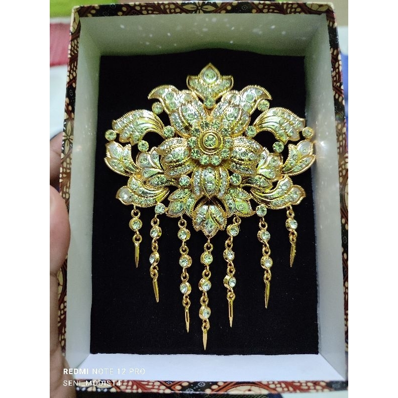 Jual Bros Diamond sepuh emas uk besar New model | Shopee Indonesia