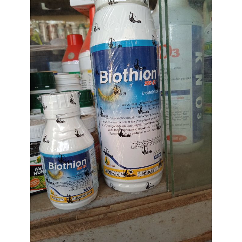 Jual insektisida BIOTHION 200 EC BIOTIS, pengendali ulat dan lalat buah ...