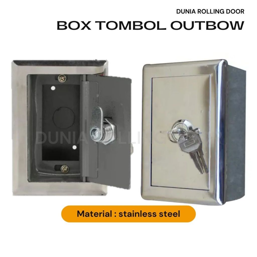 Jual OUTBOW BOX - BUTTON BOX / LOCK BOX / RUMAH TOMBOL ROLLING DOOR ...