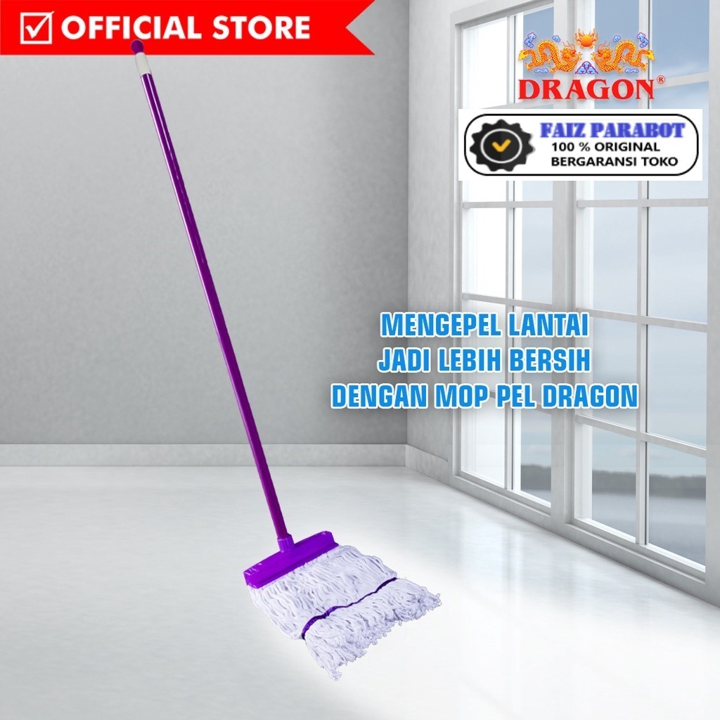 Jual lap pel lantai Mop Pel Multi Dragon | Shopee Indonesia