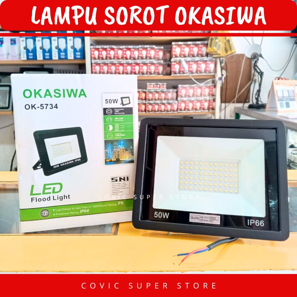 Jual LAMPU SOROT OKASIWA | Shopee Indonesia