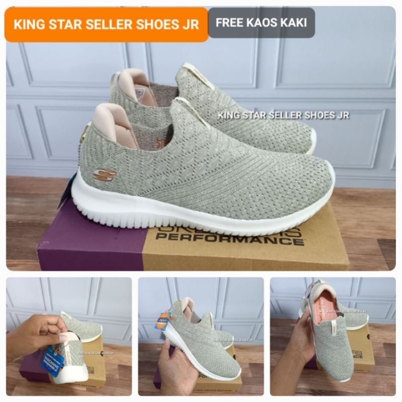 Jual Sepatu Skechers Wanita Ultra Flex Made Vietnam Empuk dan Ringan ...