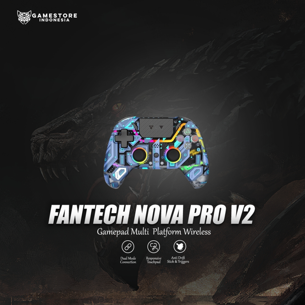 Jual Fantech WGP14 V2 Nova Pro Gamepad Multi Platform Wireless Joystick ...