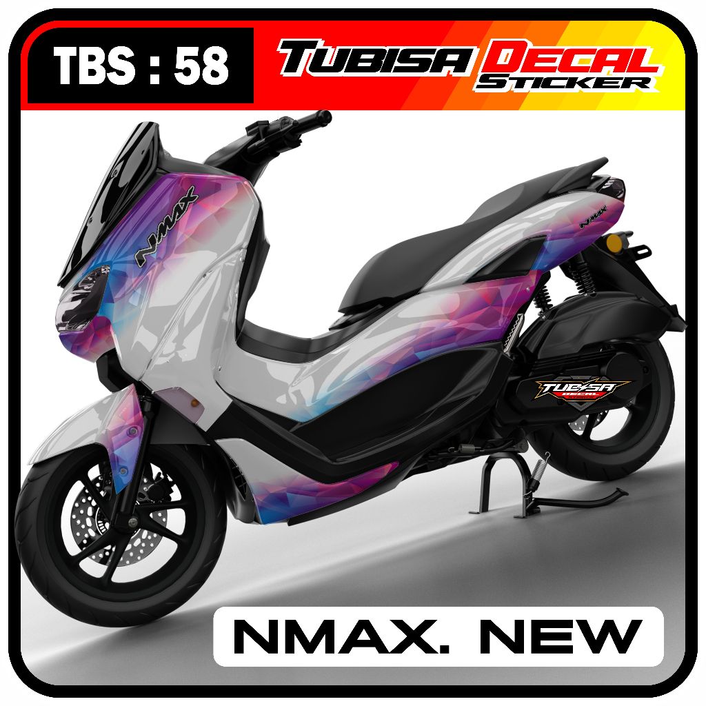 Jual Decal Sticker Stiker Full Body NMAX NEW 2020-2023 Premium Racing. TBS.58 | Shopee Indonesia