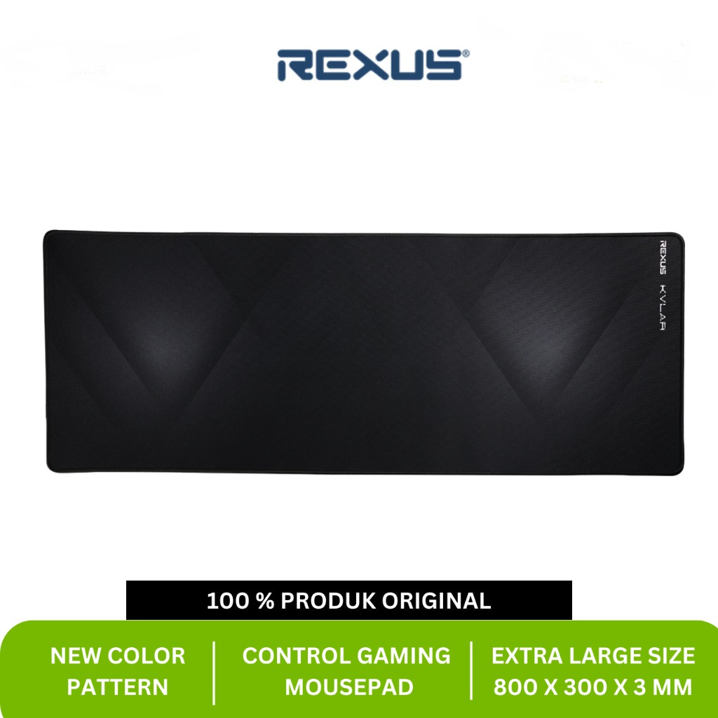 Jual Rexus Mouse Pad Mousepad Gaming KVLAR T1 Lebar 800 x 300 x 3mm ...