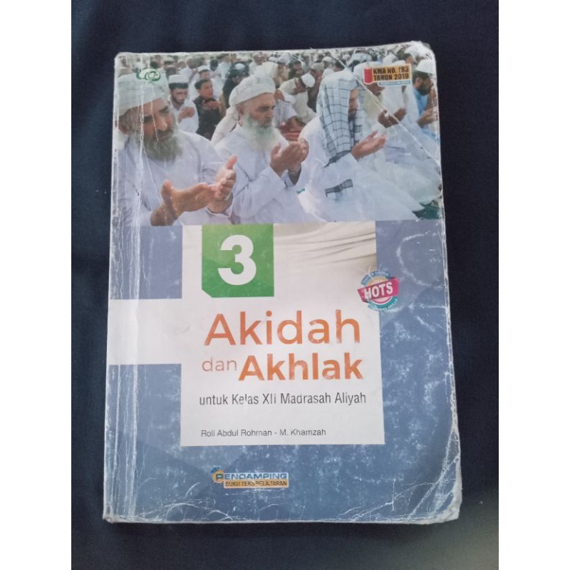 Jual Akidah dan Ahhlak kelas XII 12 3 Madrasah Aliyah tahun 2019 | Shopee Indonesia