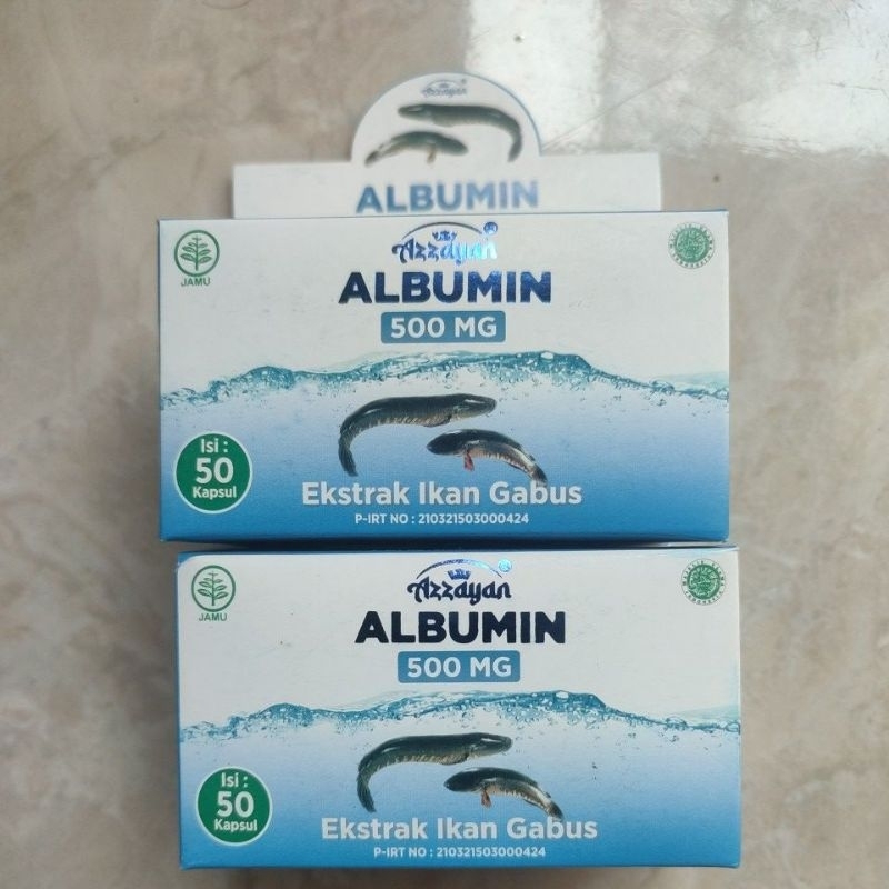 Jual ALBUMIN AZZAYAN ISI 50 KAPSUL EKSTRAK IKAN GABUS - PRO ALBUMIN EKSTRAK IKAN GABUS | Shopee ...