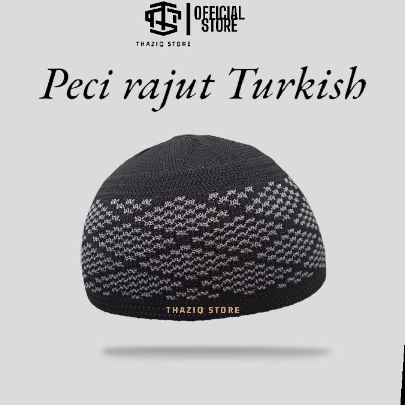 Jual Peci Rajut Turkish Modern Perlengkapan Sholat Peci Rajut Dewasa ...