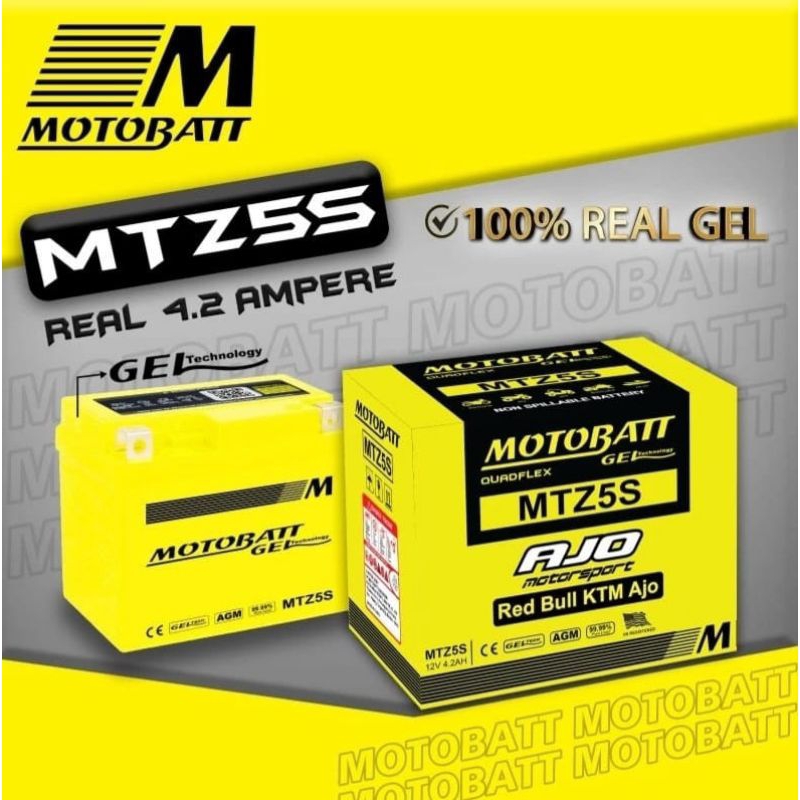 Jual AKI MOTOBATT MTZ5S untuk MOTOR HONDA BEAT KARBU BEAT FI INJEKSI BEAT POP BEAT STREET VARIO ...