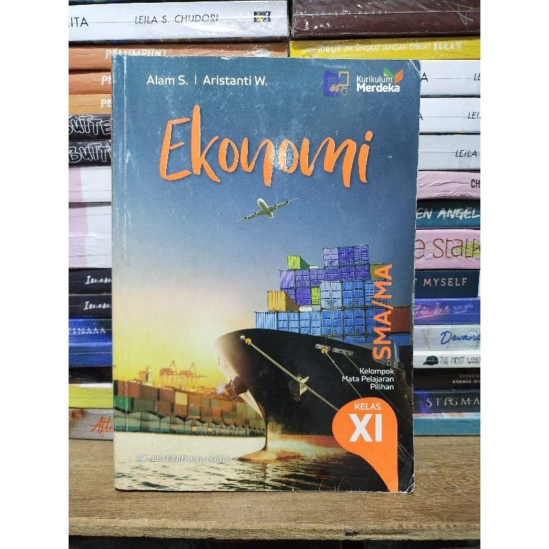 Jual Buku EKONOMI 2 SMA/MA KELAS XI ERLANGGA KURIKULUM MERDEKA | Shopee Indonesia