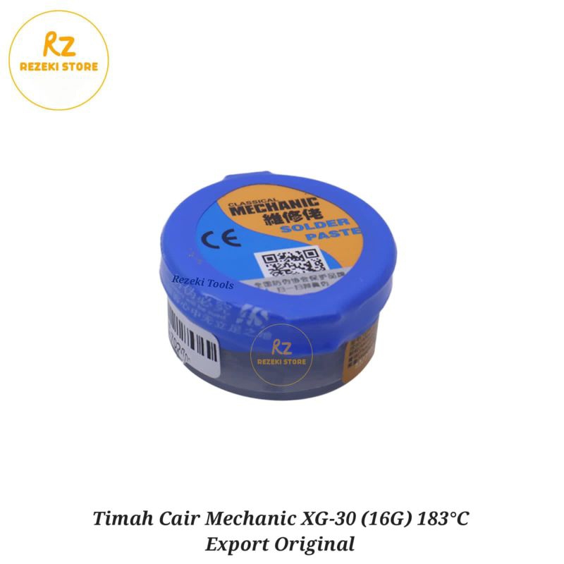 Jual Timah Cair Mechanic XG-30 (16G) 183° Original | Shopee Indonesia
