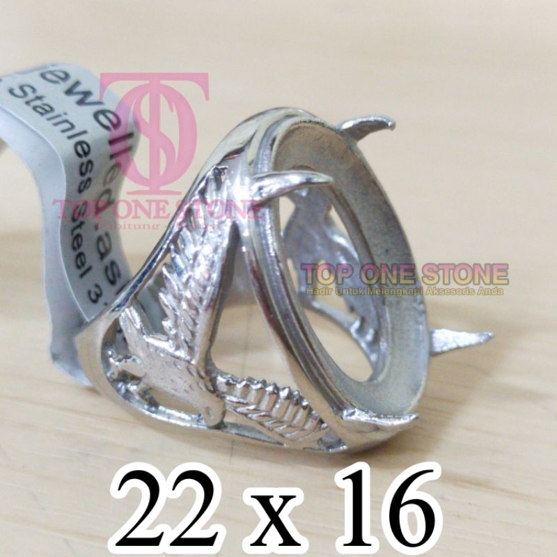 Jual [TOS] RING TITANIUM BA GIGI 22 X 16 MM | Shopee Indonesia