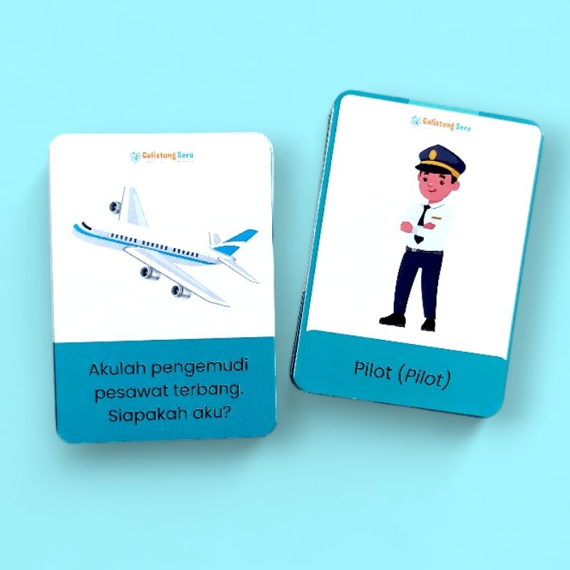 Jual Flash Card Mengenal Profesi | Shopee Indonesia