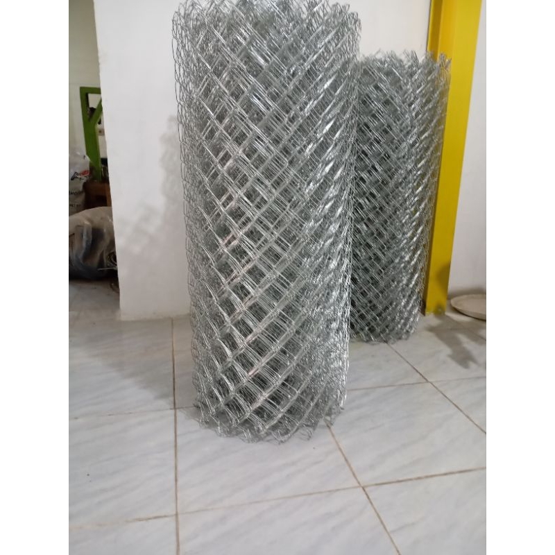 Jual Kawat Harmonika Galvanis 2mm (Bwg 14) Kotak/Lubang 5cm x5cm T.1mtr ...