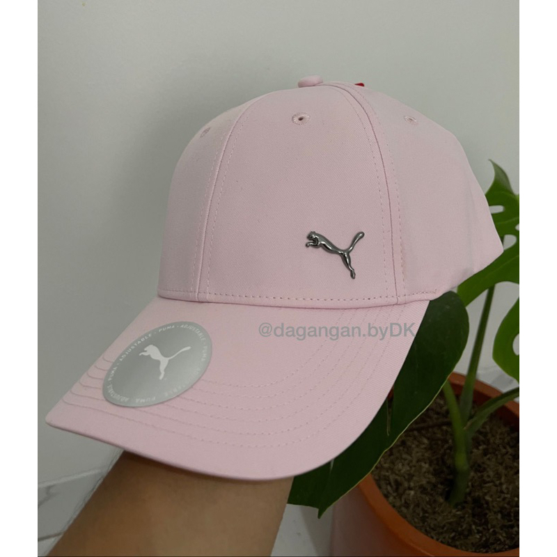 Jual Topi Puma Metal Logo Original 100% Pink Soft {NEW} Limited colour ...
