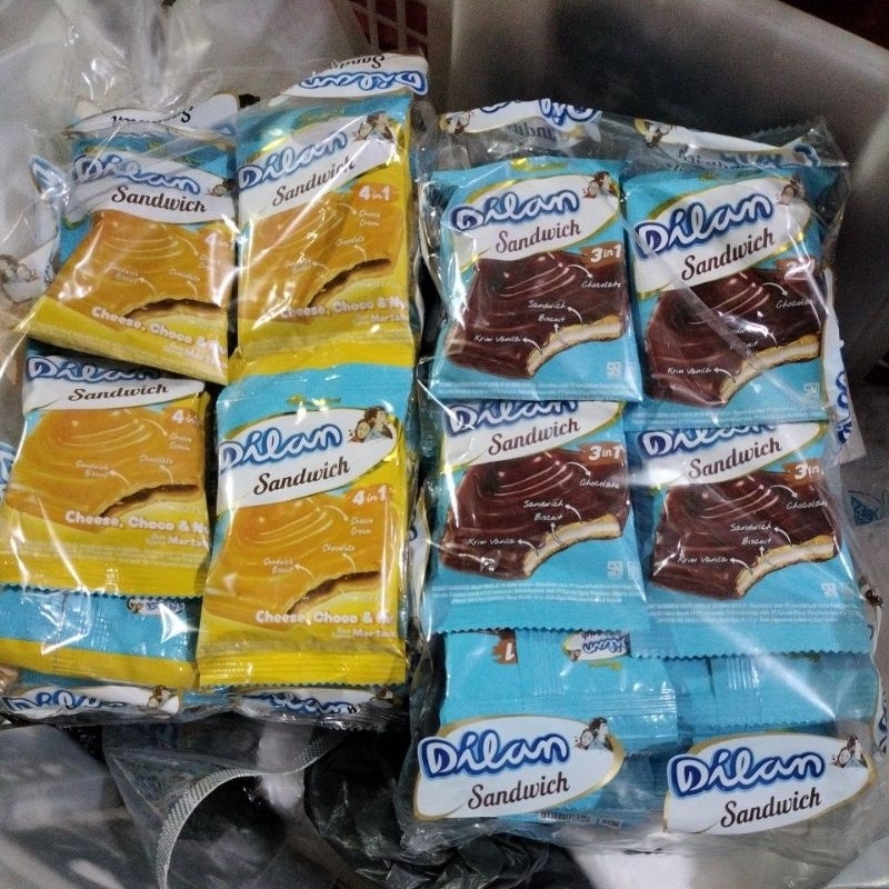 Jual DILAN SANDWICH KINI ADA VARIAN BEBAS PILIH harga 10 pcs | Shopee ...