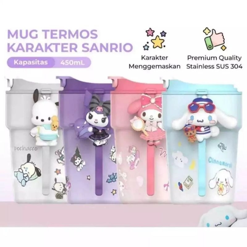 Jual TUMBLER SANRIO FAMILY / GELAS TERMOS | Shopee Indonesia