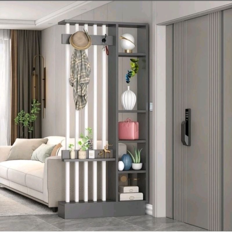 Jual Rak Partisi Penyekat Ruangan Rumah Tamu Penyekat Kantor Minimalis ...