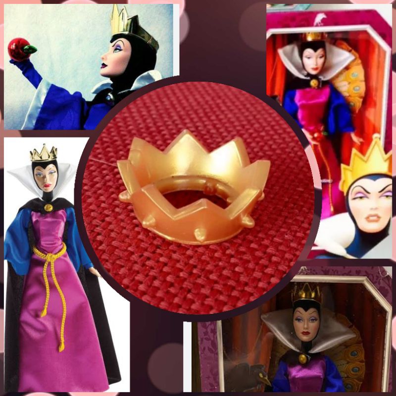 Jual Crown Gold #3 Barbie Evil Queen Doll Princess Snow White Original ...