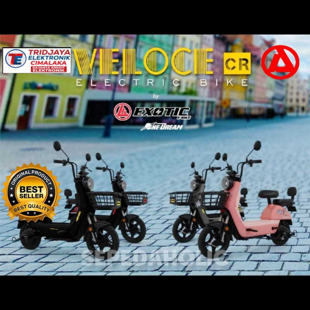 Jual Sepeda Listrik Exotic Veloce cr 500 Termurah Terbaik Original ...