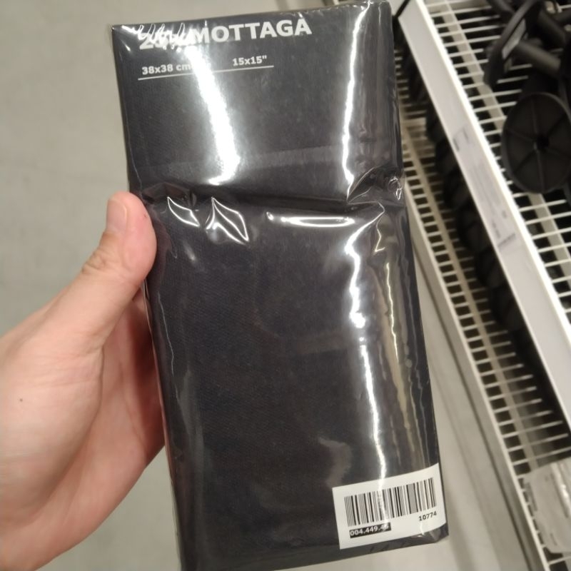 Jual MOTTAGA Tisu makan black paper napkin serbet kertas makan tissue ... Jual MOTTAGA Tisu makan black paper napkin serbet kertas makan tissue ...