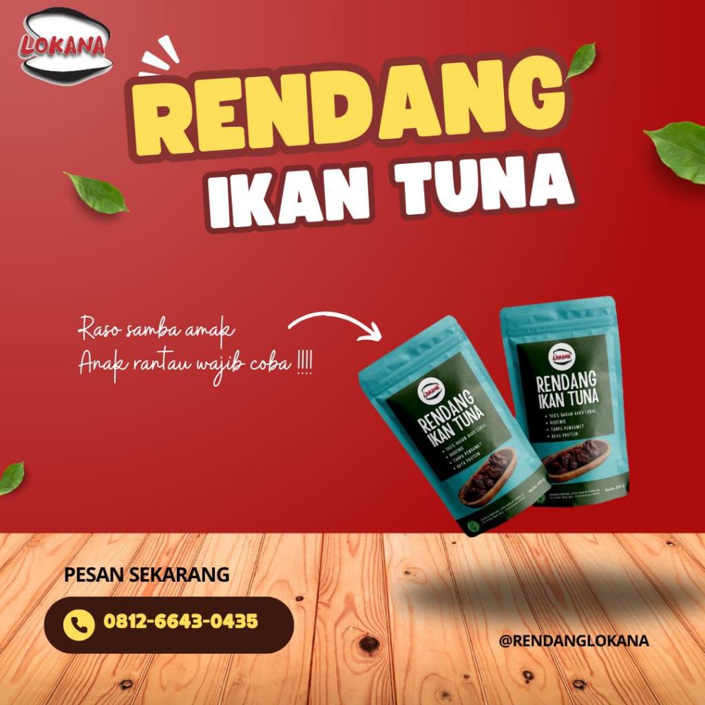 Jual Rendang Tuna Lokana Khas Pesisir Selatan | Shopee Indonesia