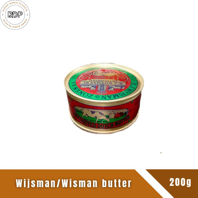 Jual Wisman butter/WIJSMAN DUTCH BUTTER 200g | Shopee Indonesia