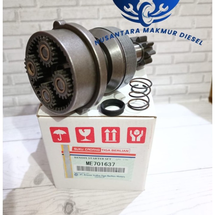 Jual BENDIK STATER BENDIX STARTER SET CANTER PS125 PS 125 ME701637 ...