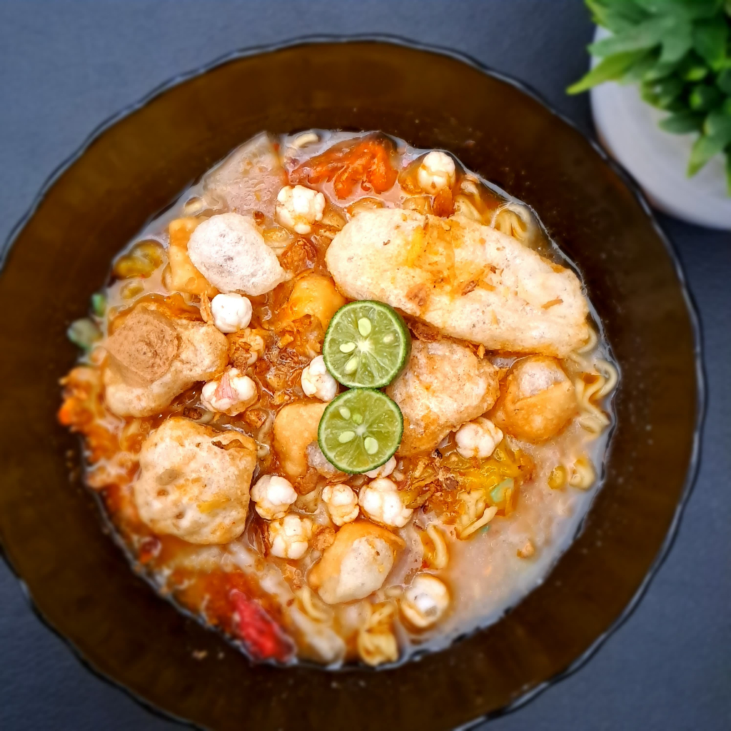 Jual SEBLAK PEDAS Lokal INSTAN HomeMade ENAK Isi Kerupuk Mie Jeruk ...