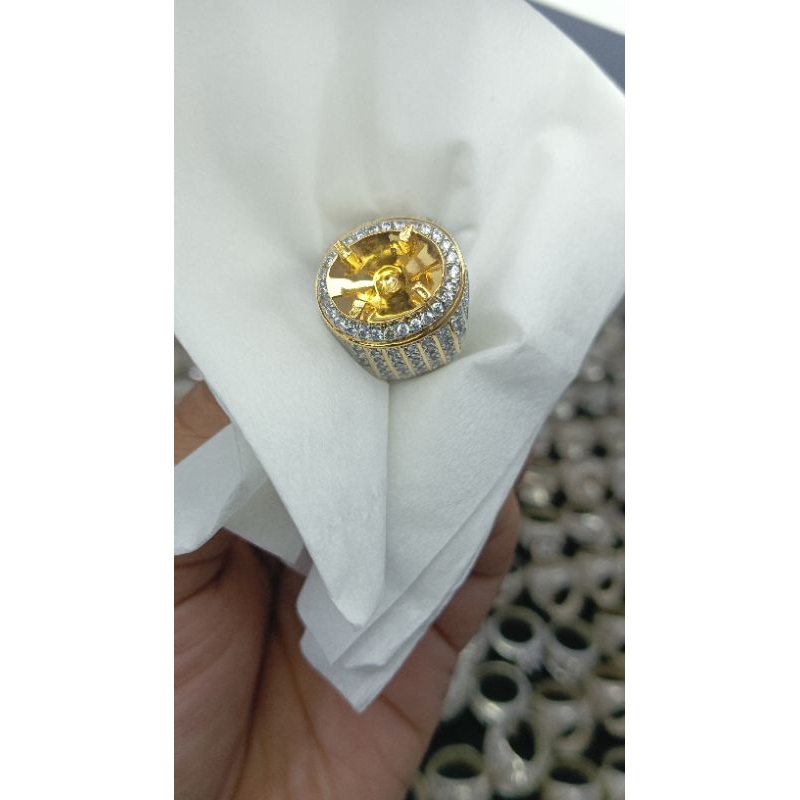 Jual ring perak dimensi batu 13x9 | Shopee Indonesia