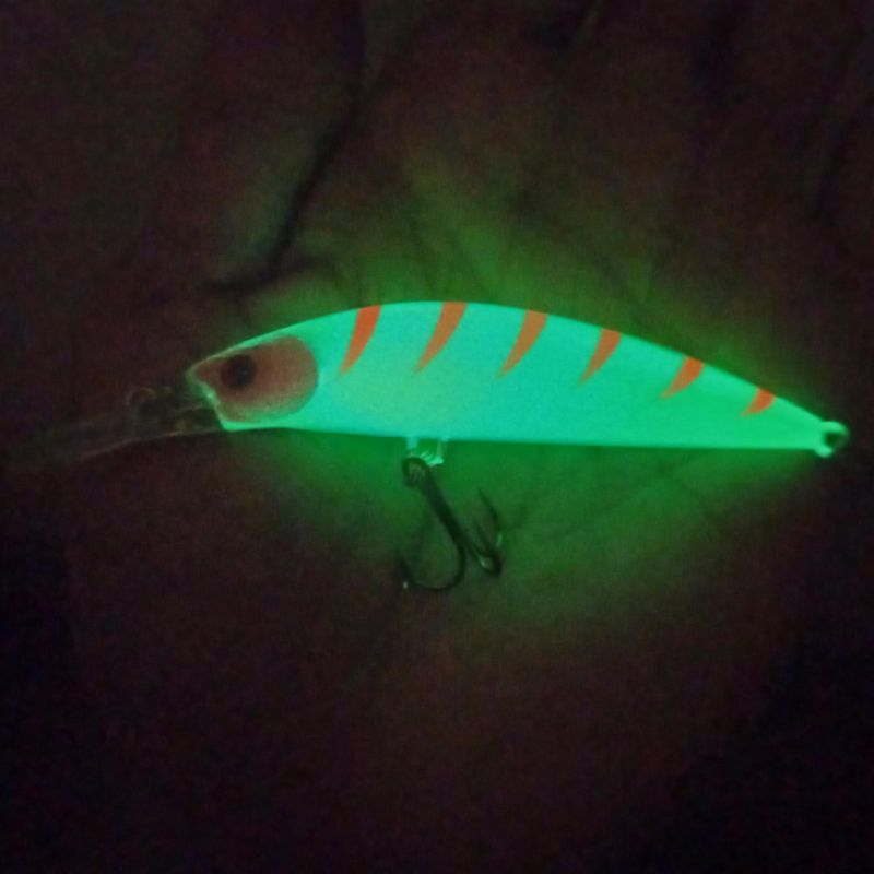 Jual UMPAN MINOW LURE FACTORY LONG CAST LF7 FULL GLOW IN DARK 9CM/15Gr ...