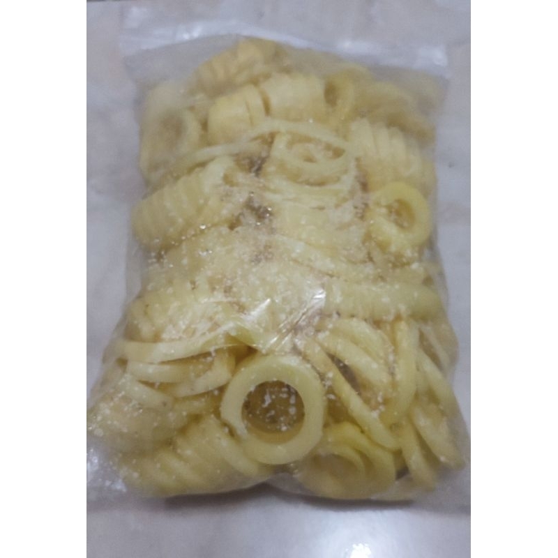 Jual Kentang curly Mentah, curly fries kentang spiral 1 kg | Shopee ...