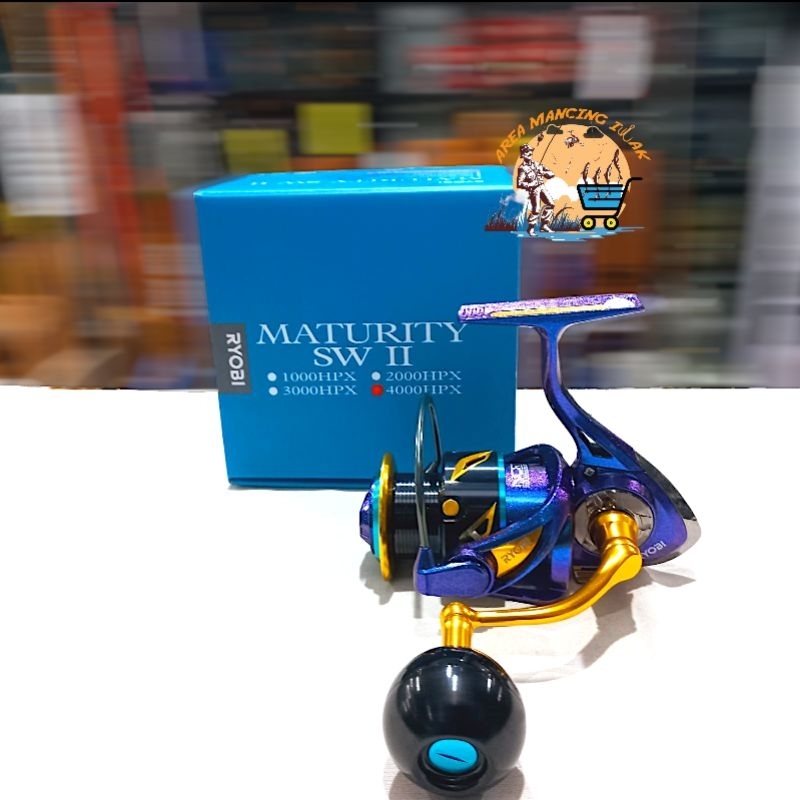 Jual Reel Ryobi MATURITY SW II 1000 2000 3000 4000 5000 6000 8000 HPX ...