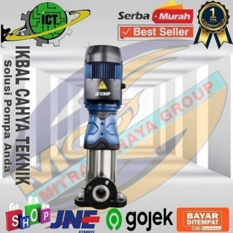 Jual Pompa Air CNP CDMF 10-5 Vertical Multistage Booster Pump 2,2kw ...